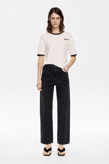 STRAIGHT CROPPED - Vaquero piedras negro